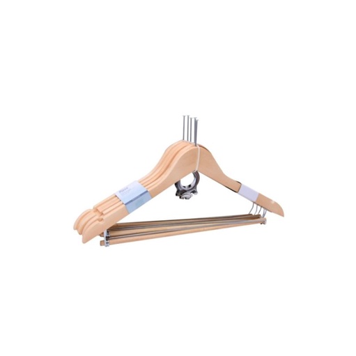 Jual hanger jas dengan bar set 5 pcs | Shopee Indonesia