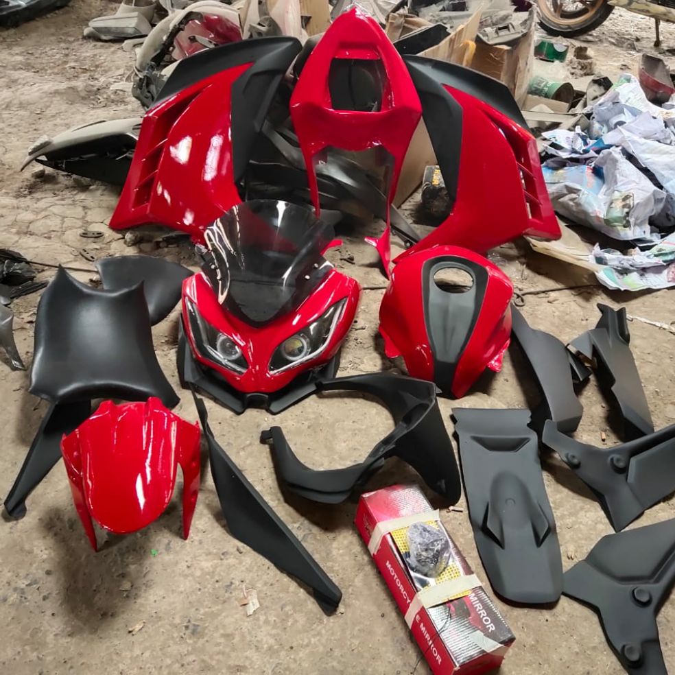 Jual Full fairing Vixion model ninja 250 fi (FREE ONGKIR) | Shopee ...