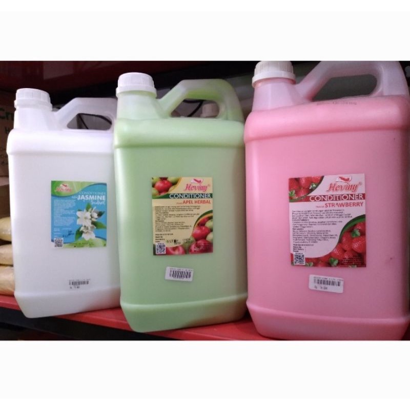 Jual HEVINY CONDITIONER 5 Liter (JERIGEN) | Shopee Indonesia
