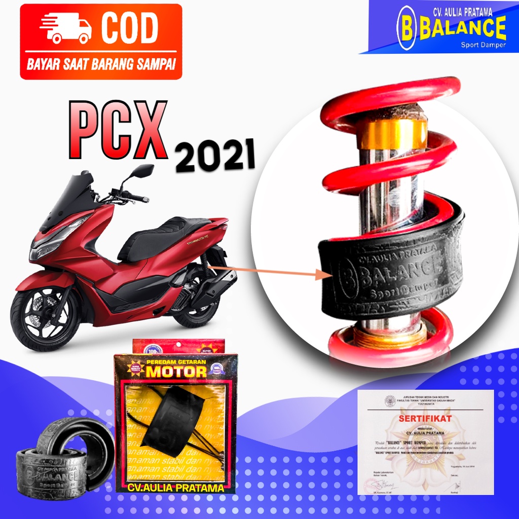 Jual [PROMO] Damper Shock Motor PCX 2021 Ukuran 1,8cm ( BALANCE Spring ...