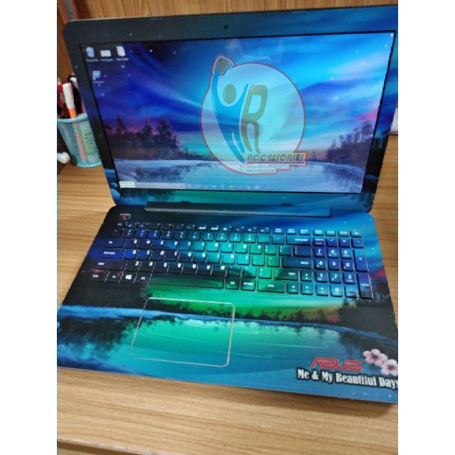 Jual Original Garskin Laptop Full Body Asus X555 Series Motif ...