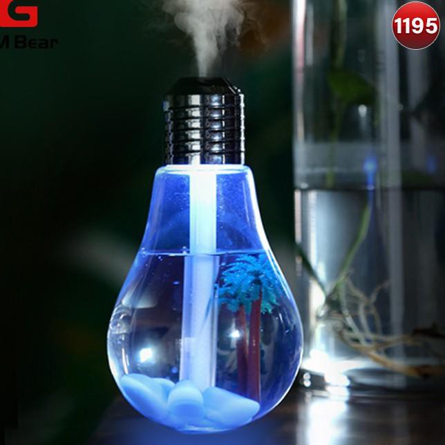Jual GM Bear Pelembab Udara 1195-Bulb Humidifier LED 400ml MSC | Shopee ...