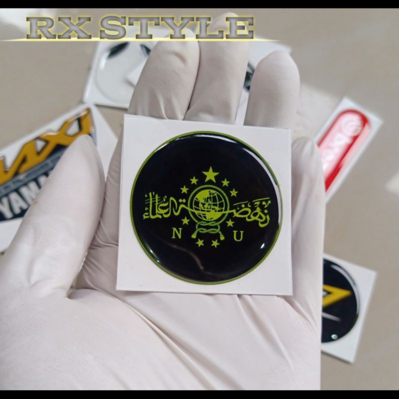 Jual Stiker timbul NU Nahdlatul Ulama sticker emblem resin lentur ...