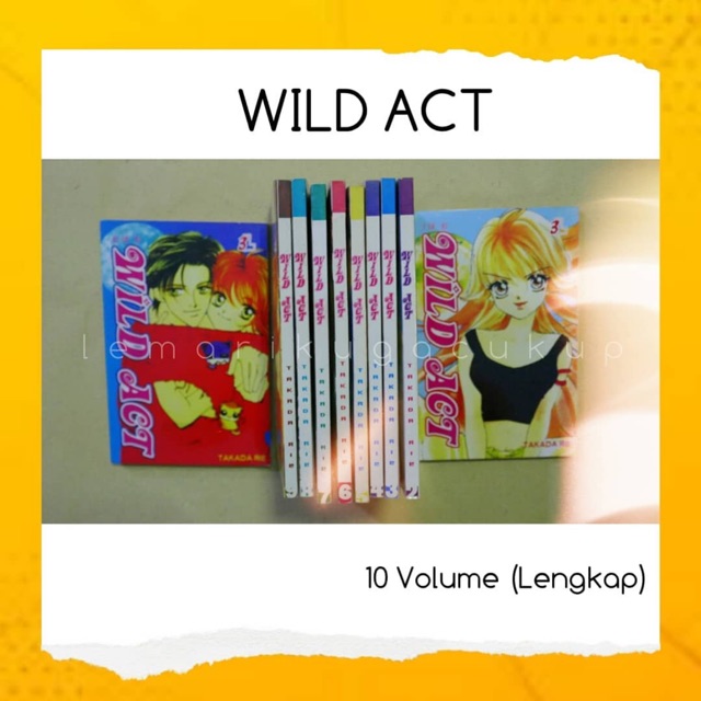Jual Komik WILD ACT second | Shopee Indonesia