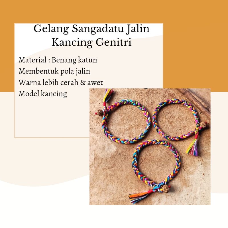 Jual MYSAMAYU - Gelang Sangadatu Pura Besakih Khas Bali Original ...