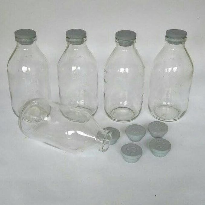 Jual BOTOL KACA 500 ML / BOTOL ASI / BOTOL INFUS / BOTOL JAMU / KACA ...