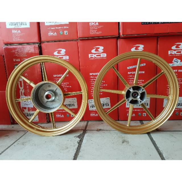 Jual Velg RCB SP811 Honda Beat scoopy Vario 110 warna gold | Shopee ...