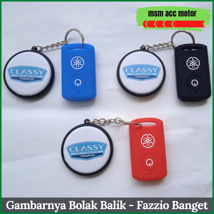 Jual Paket Gantungan Kunci Logo Classy + Silikon Kunci Keyless Untuk ...