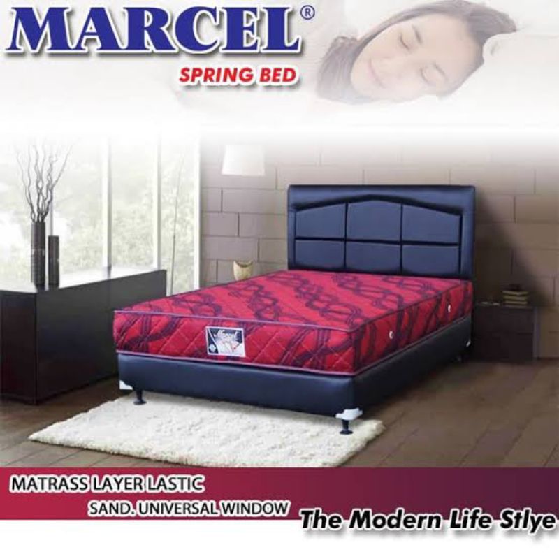 Jual BIGLAND SPRINGBED SET DIVAN+SANDARAN MARCEL 160X200 | Shopee Indonesia