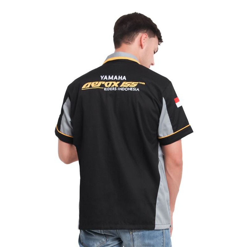 Jual Kemeja AEROX Baju Yamaha Aerox Hem Aerox pdh Yamaha Aerox Terbaru | Shopee Indonesia