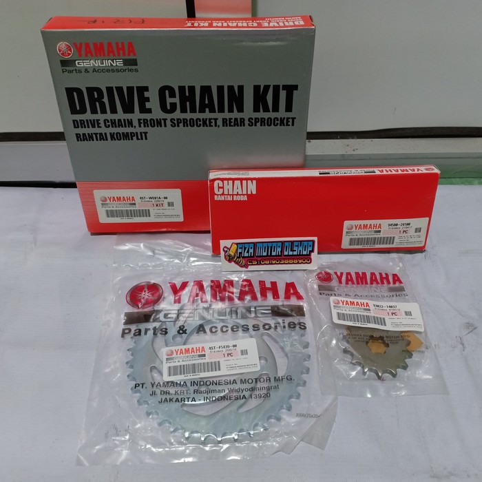 Jual F1ZR FIZR Force 1 Gear Set Girset ORI YAMAHA | Shopee Indonesia
