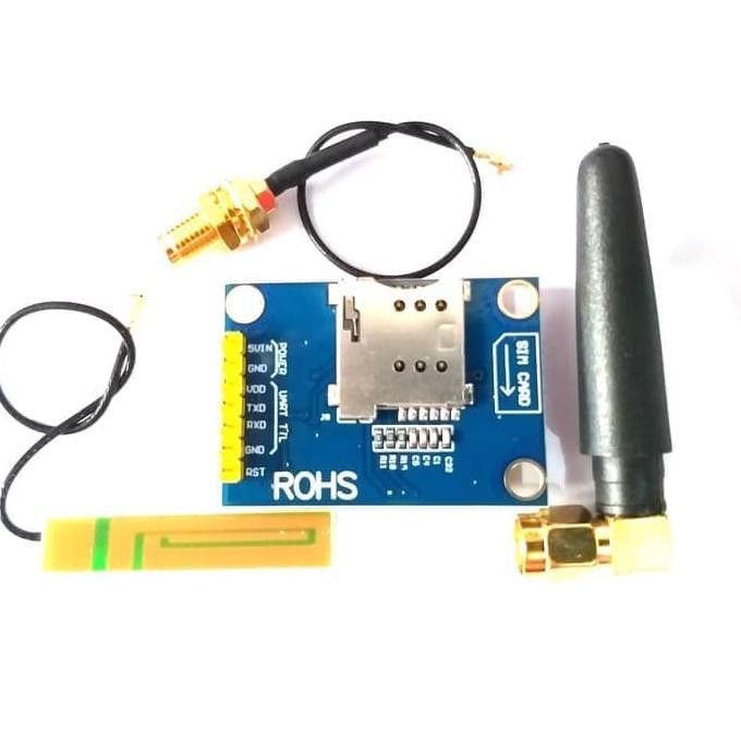 Jual Baru Sim800L V2.0 5V Gsm Gprs Quad Band Module Plus Antena Gsm For ...