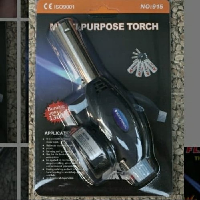Jual Gas Torch Portable Alat Pemanas Pembakar Butane Flame Gun 915 ...