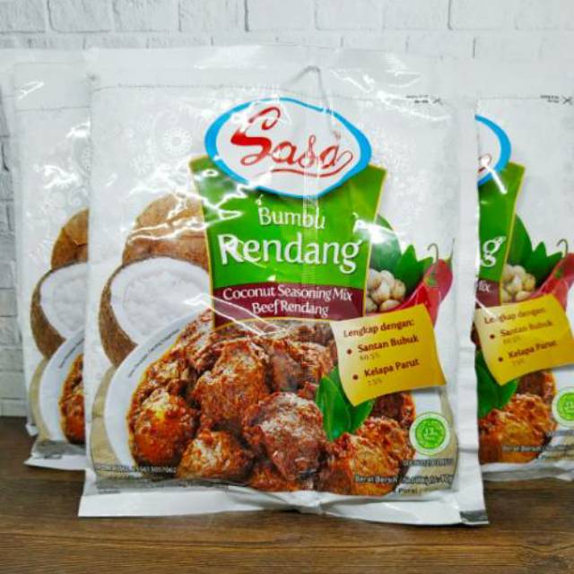 Jual SASA Rendang Bumbu Masak 90gr | Shopee Indonesia