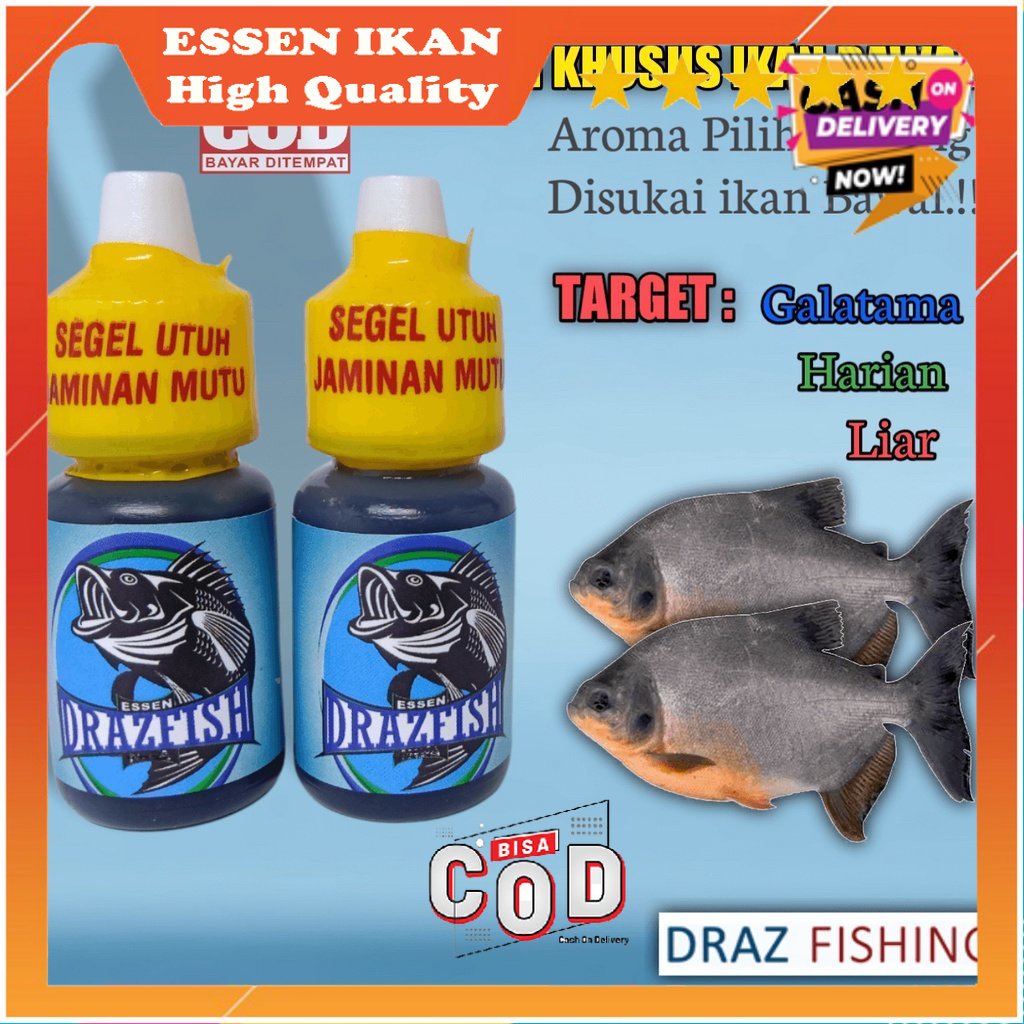 Jual COD UMPAN IKAN Essen Ikan Bawal Galatama Dan Harian Target Babon ...