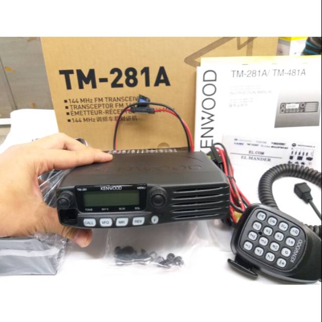 Jual RADIO RIG KENWOOD TM-281A VHF ORIGINAL - JUAL RIG KENWOOD TM 281A MURAH | Shopee Indonesia