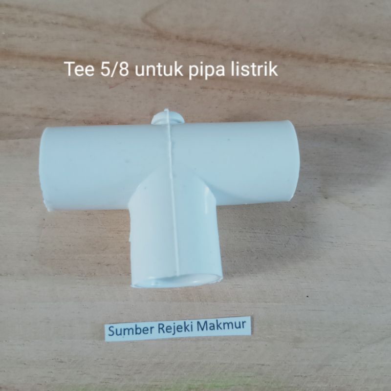 Jual Tee 5/8" putih Ti pipa listrik 5/8 inchi (diameter 17mm) | Shopee ...