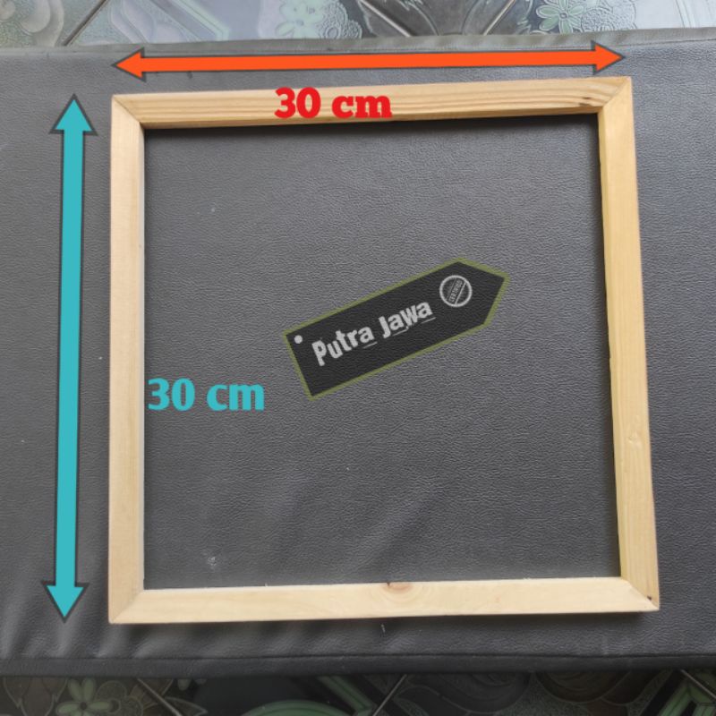Jual Spanram Kayu Damar & Pinus Ukuran 30x30 Untuk Kanvas Lukis ...