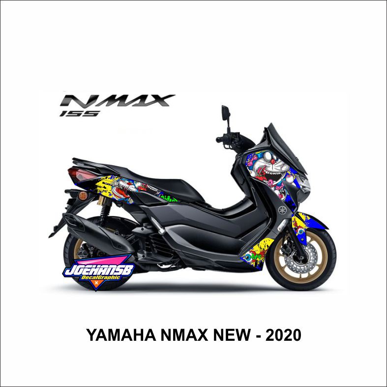 Jual Striping Stiker variasi Motor YAMAHA NMAX NEW 2020 - DORAEMON ...