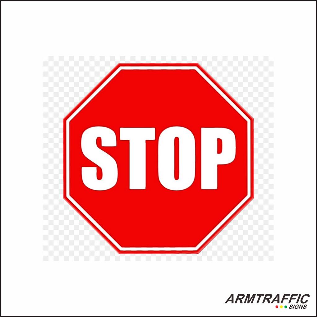 Jual RAMBU RAMBU / SIGN DILARANG STOP OKTAGON 60CM | Shopee Indonesia
