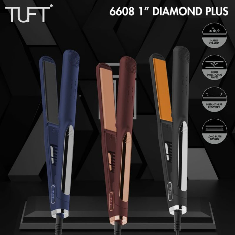Jual TUFT V2 DIAMOND PLUS 1 Inch - ORIGINAL 100% | Catok Rambut TUFT ...