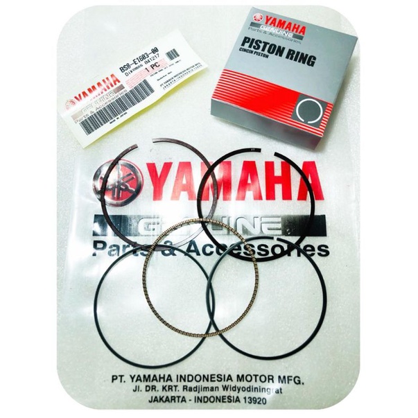 Jual RING SEHER PISTON YAMAHA R5 MT25 KODE BS8 MT25 R25 ORIGINAL YAMAHA ...