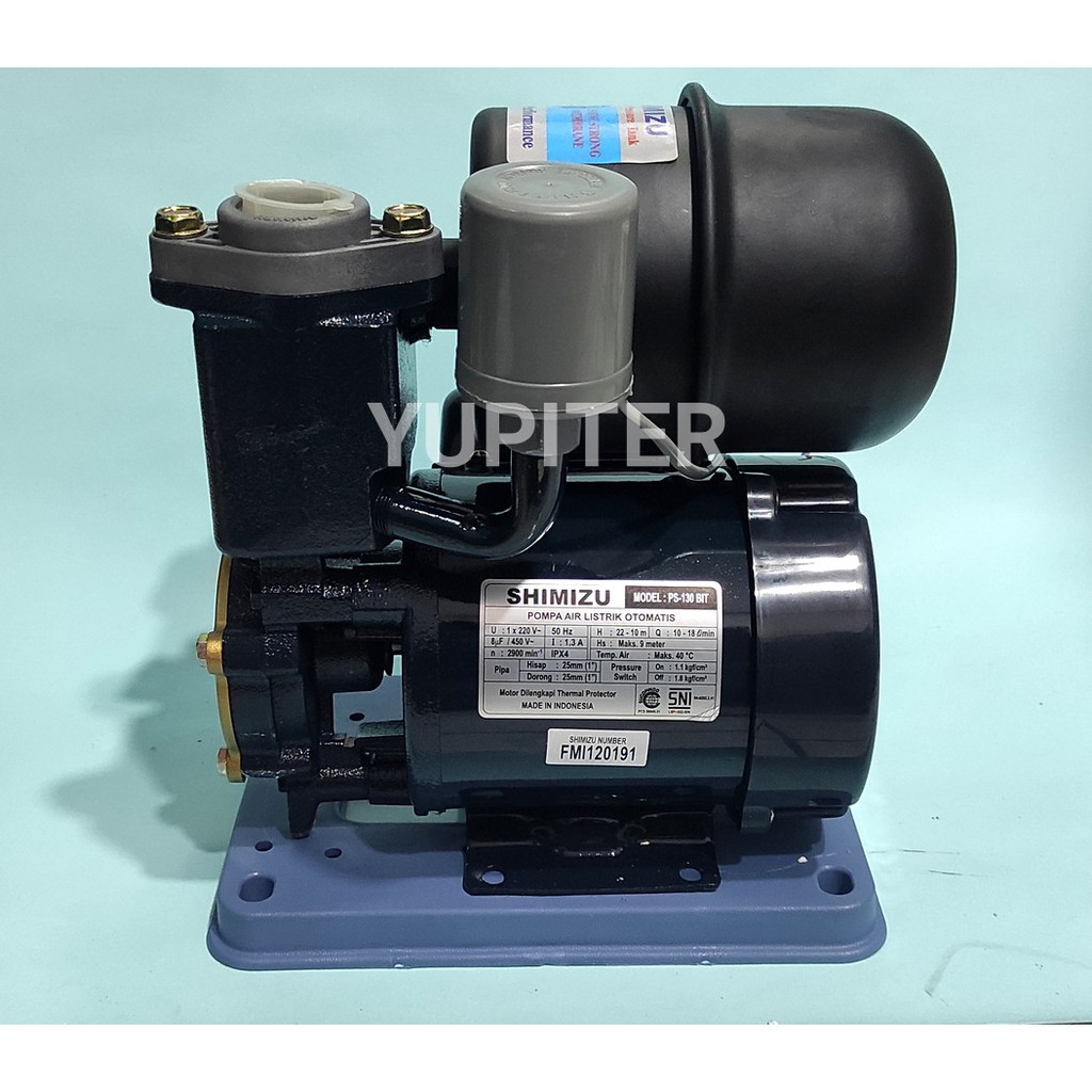Jual Pompa Air Listrik Otomatis Shimizu PS-130 BIT | Shopee Indonesia