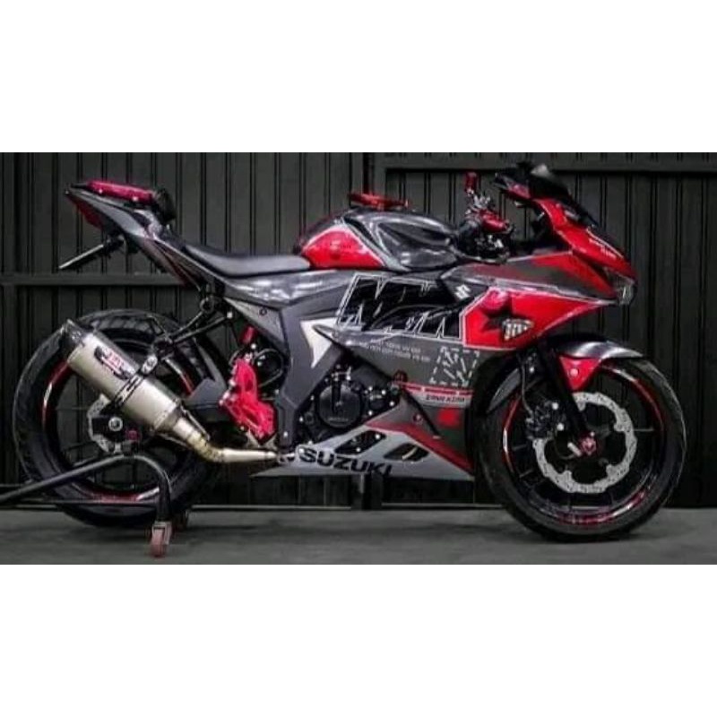 Jual NEW DECAL GSX R150 FULL BODY CUSTOM | Shopee Indonesia