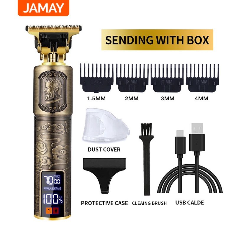 Jual JAMAY Alat Cukur Rambut Elektrik /Cukur Jenggot /Mesin Potong Rambut/ Hair Clipper /Mini ...