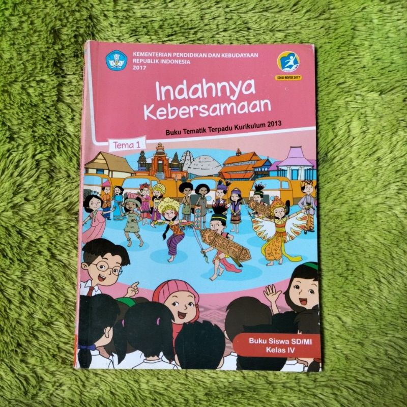 Jual ORIGINAL BUKU TEMATIK TERPADU INDAHNYA KEBERSAMAAN KELAS 4 TEMA 1 SD | Shopee Indonesia