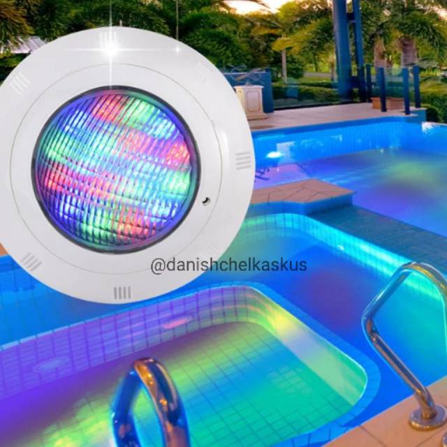 Jual 18 WATT RGB UNDERWATER LED LIGHT LAMPU KOLAM RENANG SWIMMING POOL ...
