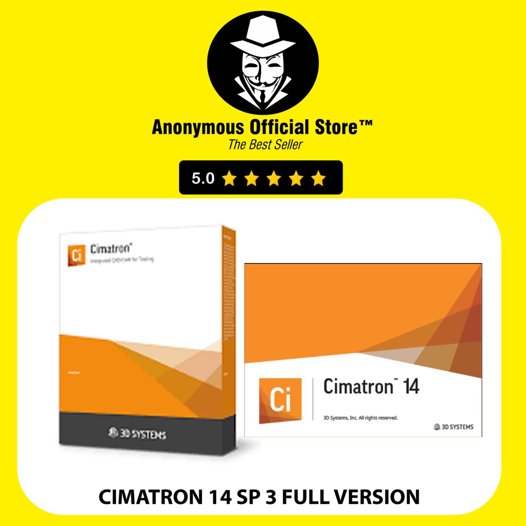 Jual PROGRAM CIMATRON 14 SP 3 CIMA TRON PRO FULL VERSION LIFETIME ...