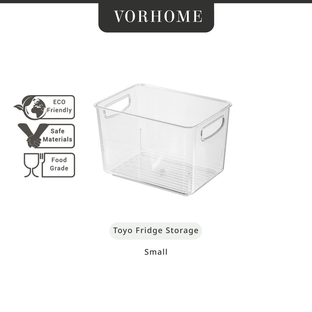 Jual TOYO - Vorhome Fridge Organizer Box Small Kotak Organizer Kulkas ...