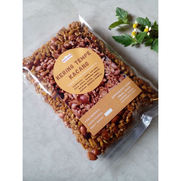 Jual Kering Tempe Kacang Manis Pedas Asli Jogja | Shopee Indonesia