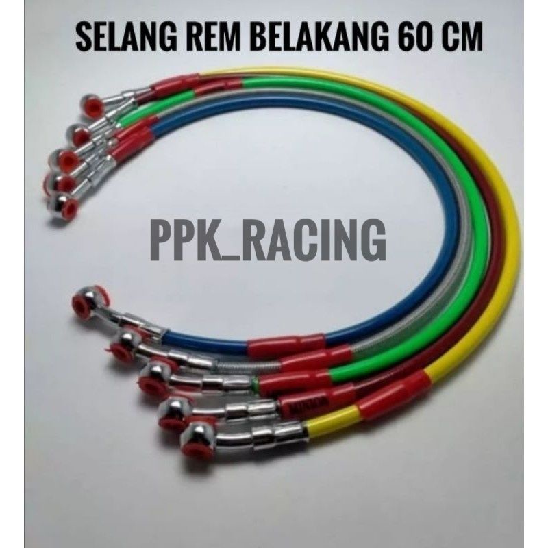 Jual Selang rem 60cm selang rem belakang 60 cm model TDR | Shopee Indonesia