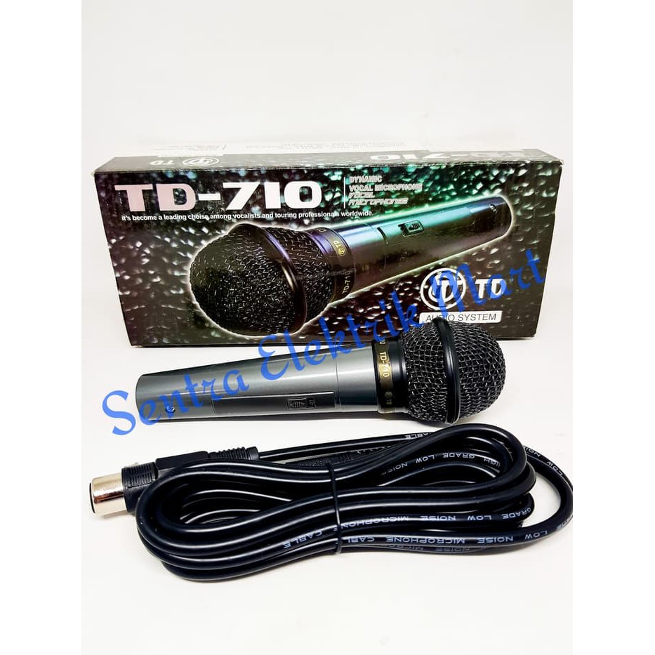 Jual Mic TD-710 Microphone kabel | Shopee Indonesia