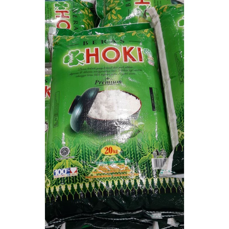 Jual beras hoki premium 20kg | Shopee Indonesia