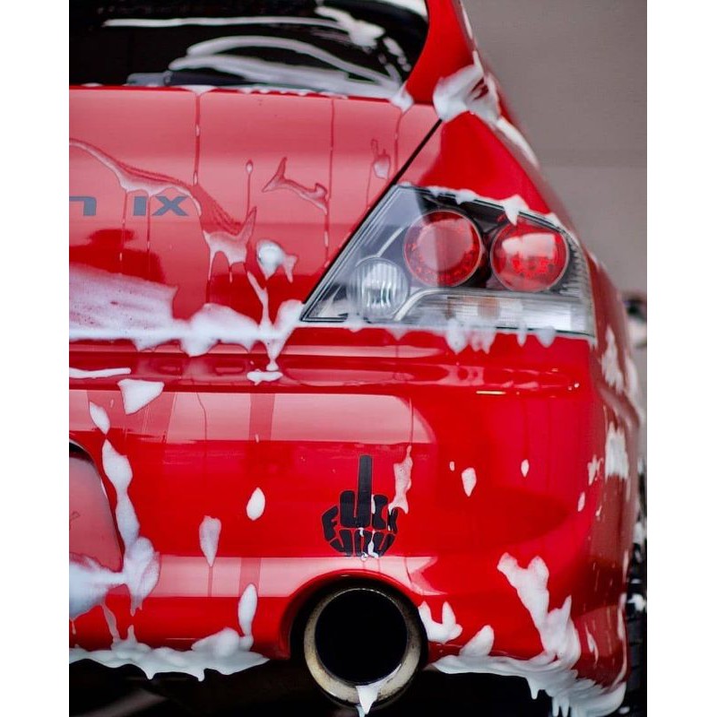 Jual stiker cutting jari tengah lucu custom motor sticker keren ...