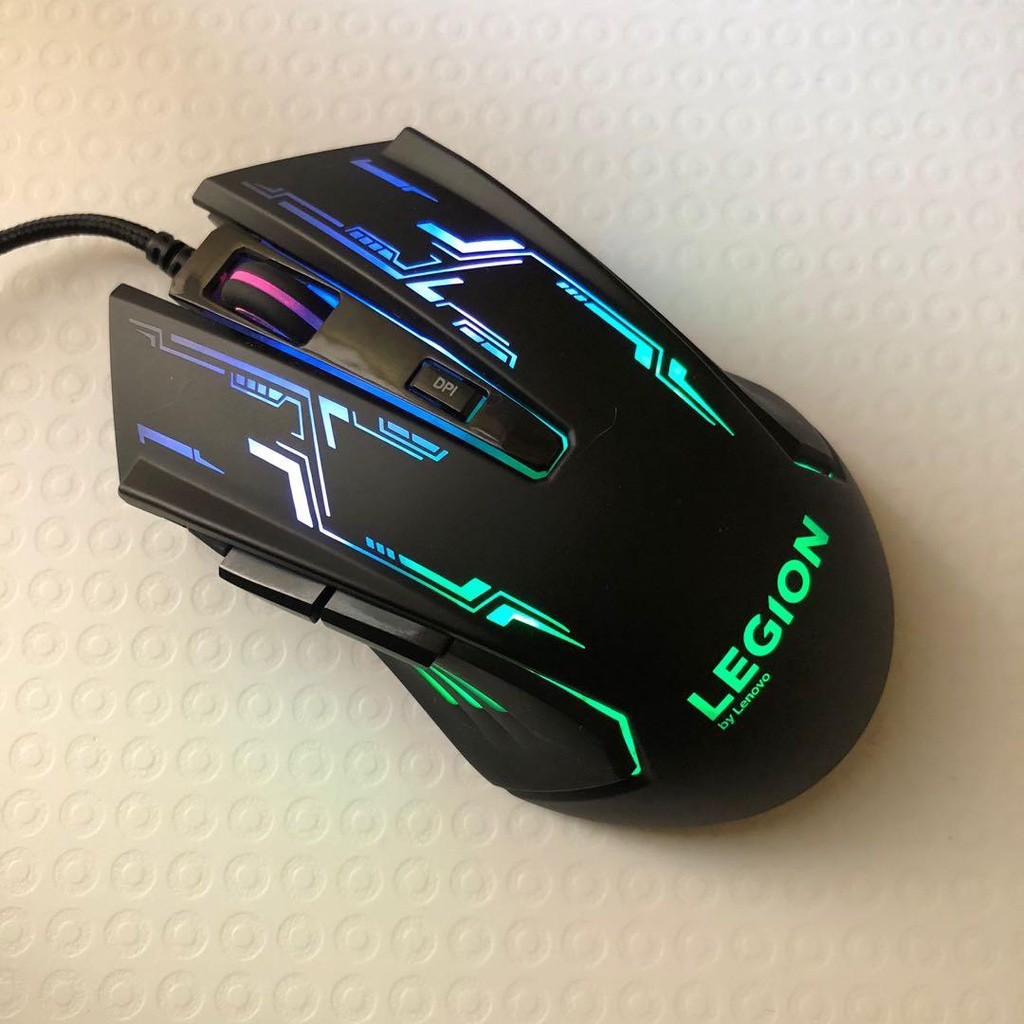 Jual Lenovo Legion RGB Gaming Mouse M200 | Shopee Indonesia