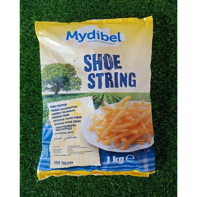 Jual kentang mydibel kentang goreng beku 1kg shoestring | Shopee Indonesia