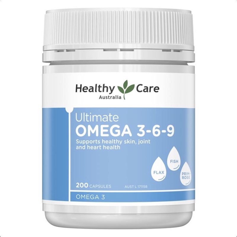 Jual Healthy Care Ultimate Omega 3-6-9 200 Capsules | Shopee Indonesia