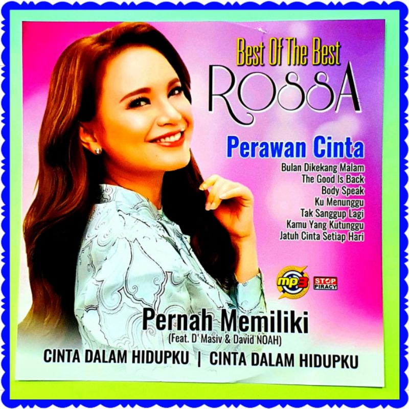 Jual KASET MP3 KOLEKSI 150 LAGU ROSSA LENGKAP FULL ALBUM-LAGU POP ...