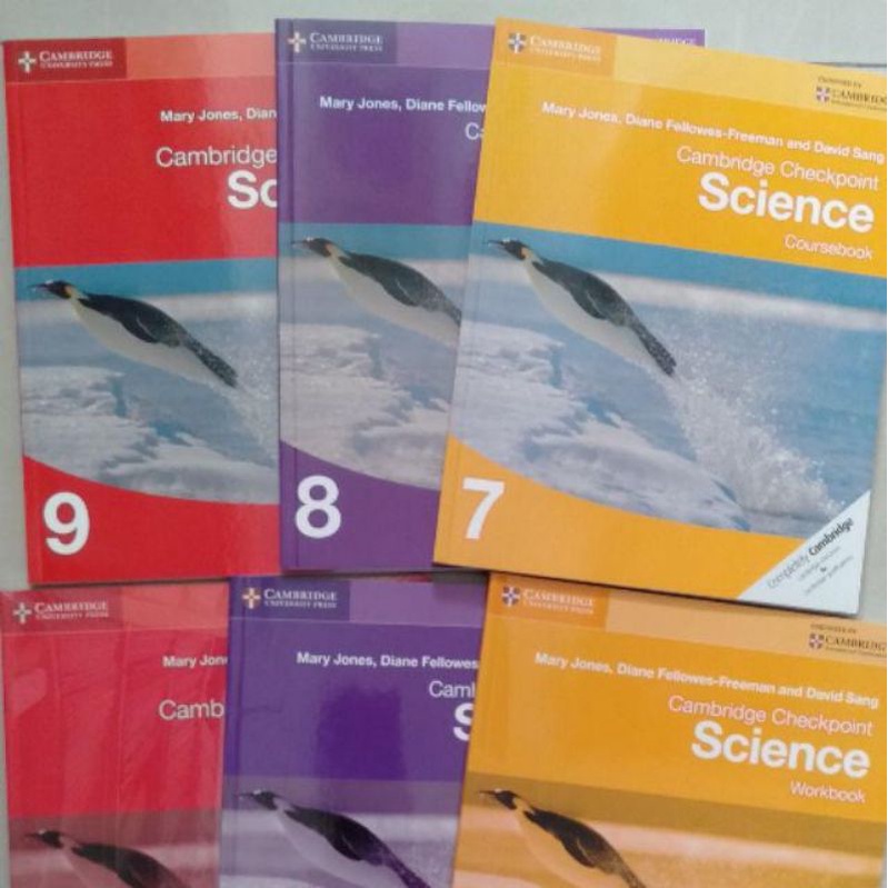 Jual Cambridge Checkpoint Science Coursebook / Workbook 789 | Shopee ...