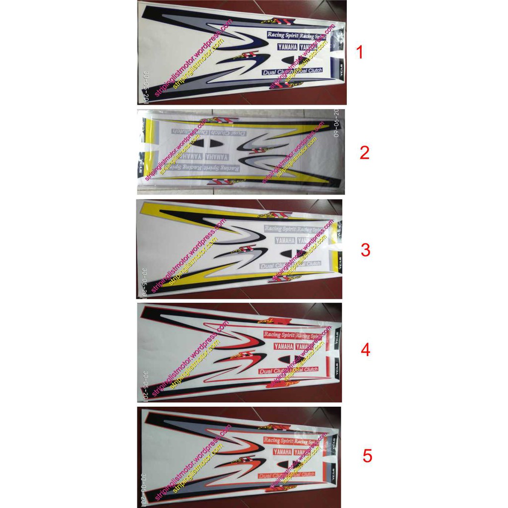 Jual Sticker Striping Fiz R SS TWO yamaha | Shopee Indonesia