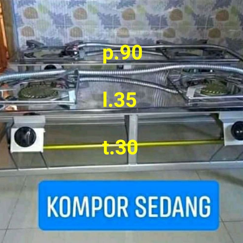 Jual kompor woss kompor api besar kompor rakit UKURAN SEDANG | Shopee ...