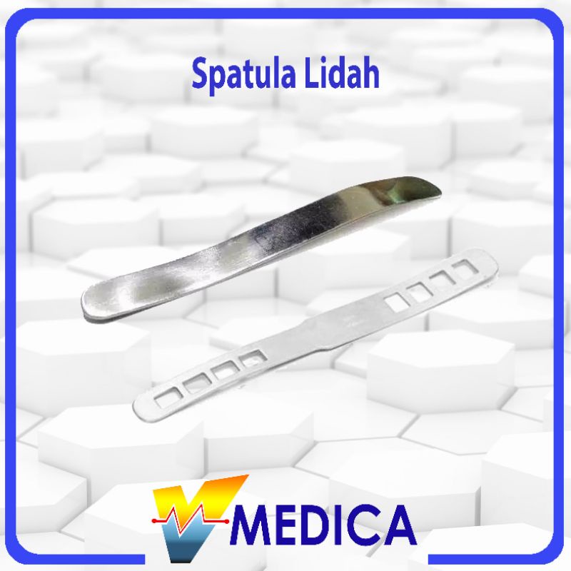 Jual Spatel Lidah / Tongue Spatel / Spatula Lidah Lubang Dan Polos ...