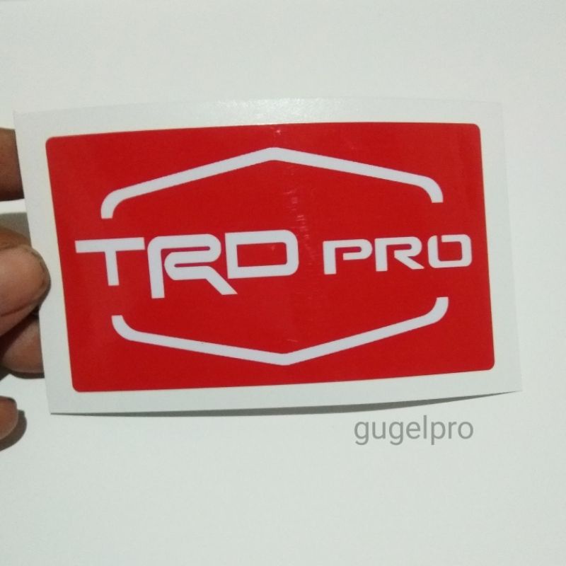 Jual Sticker Toyota TRD PRO | Shopee Indonesia