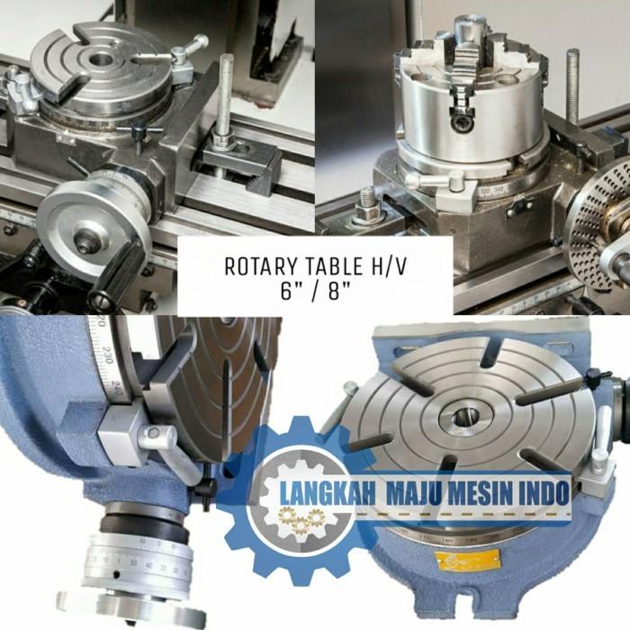 Jual Mesin Ragum Rotary Table Hv-6 " / 6 Inch Milling / Meja Putar ...