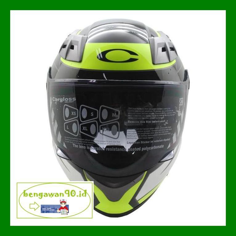 Jual Aksesorishelm50Smn Cargloss New Sport One Seca Helm Full Face ...