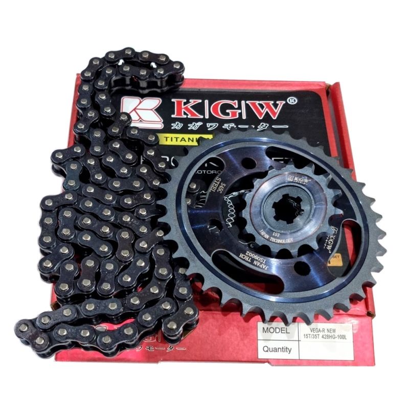 Jual gir gear set girset gearset titanium kgw 15-35 VEGA R NEW / LAMA ...